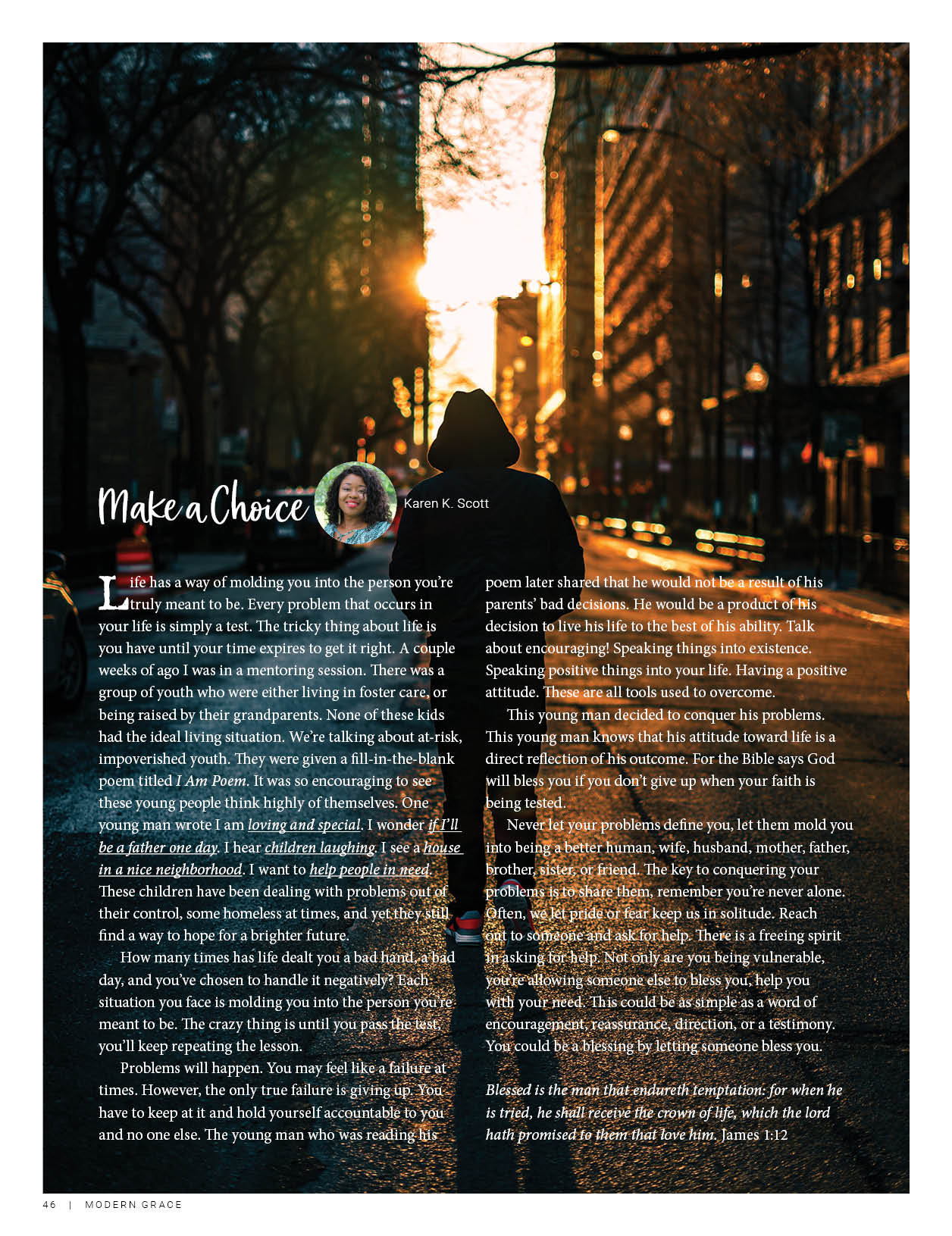 Make a Choice - Modern Grace Magazine