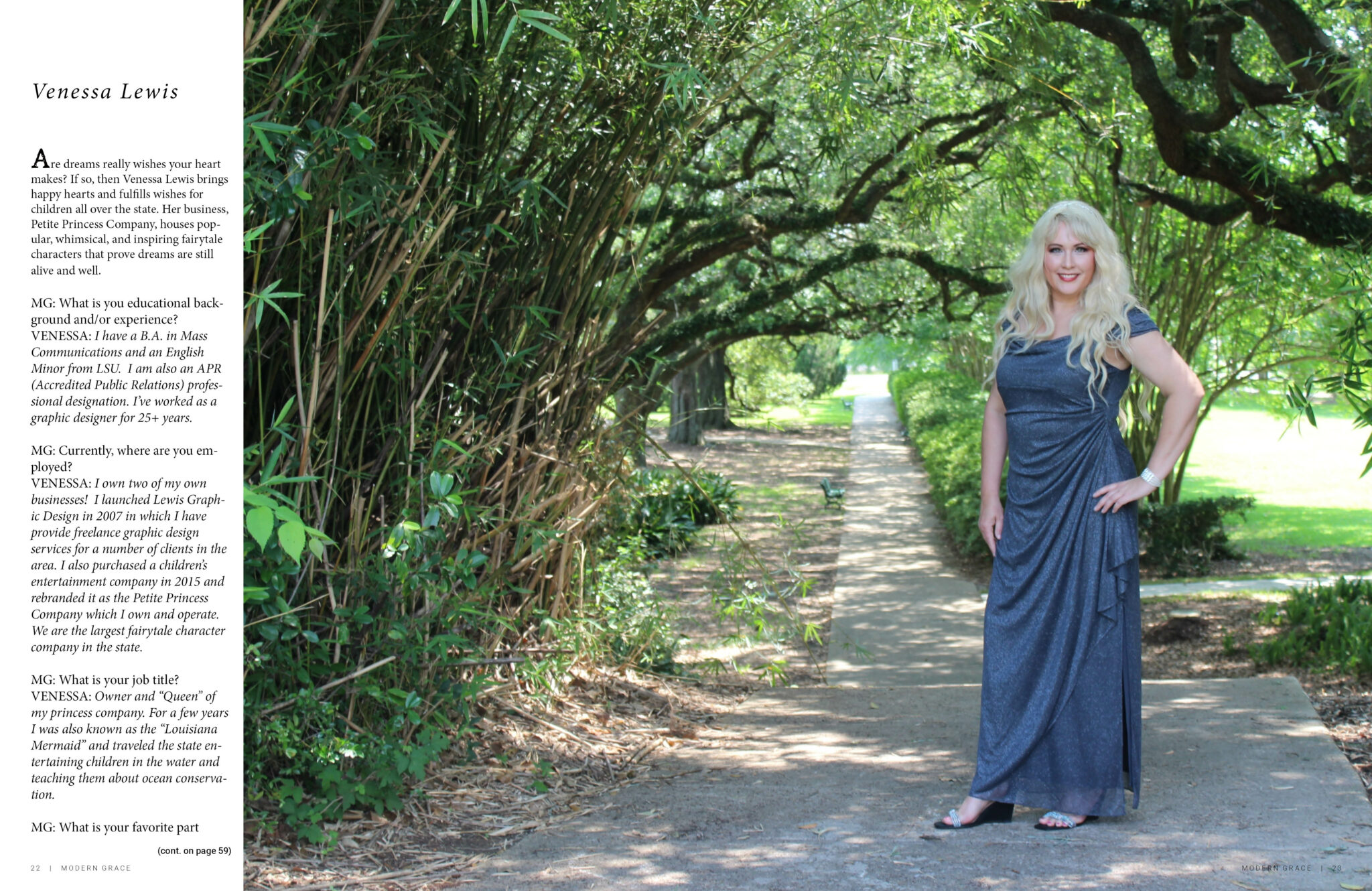 Inspirational Women – Venessa Lewis - Modern Grace Magazine