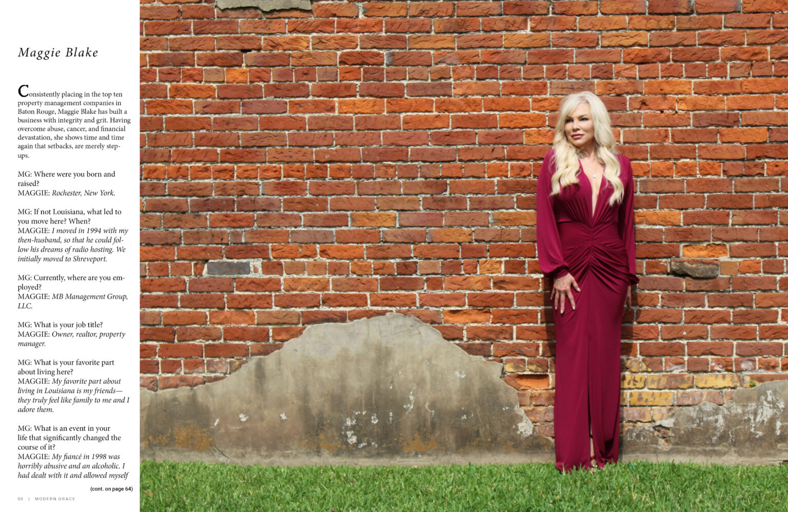 Inspirational Women – Maggie Blake - Modern Grace Magazine