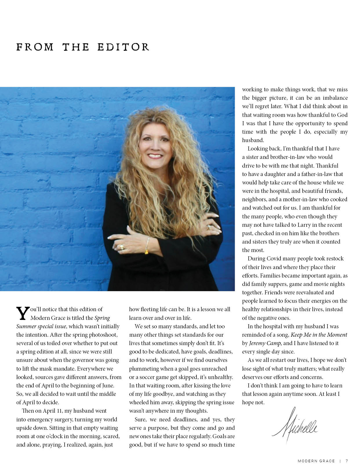 Don’t Lose Sight - Modern Grace Magazine